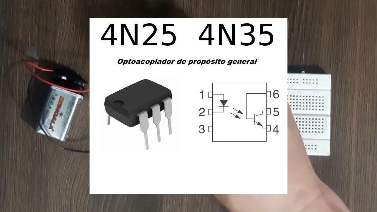 Optoacoplador: Qué es y Cómo funciona - YouTube