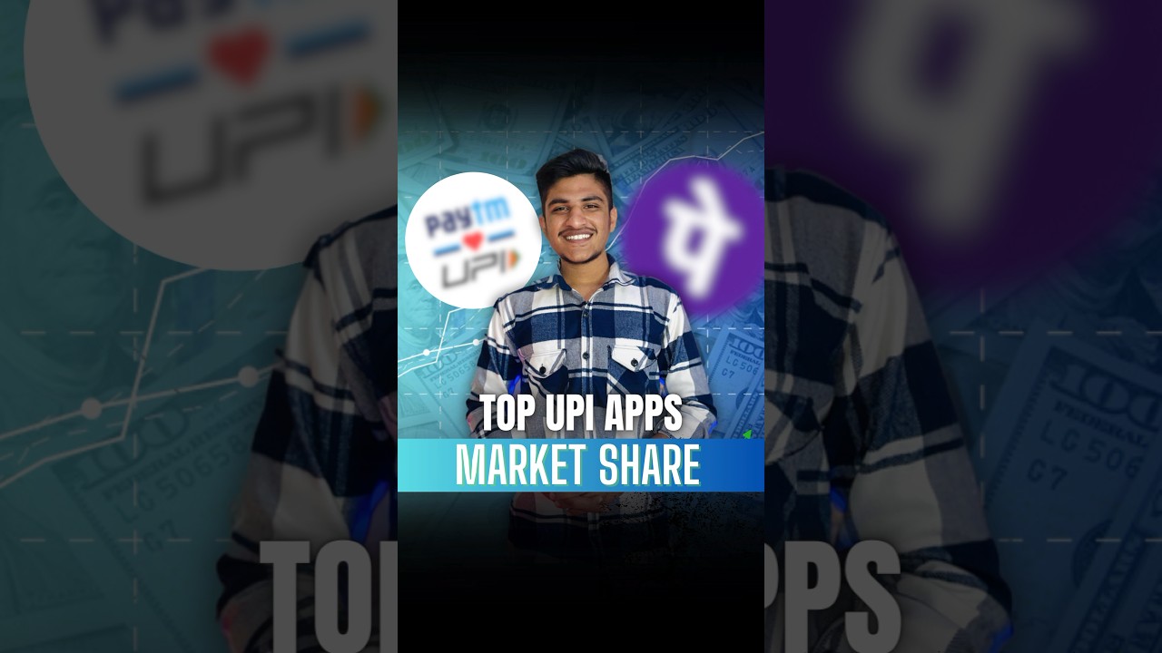 Top 8 UPI apps & their market share‼️#casestudies #businessstory # ...
