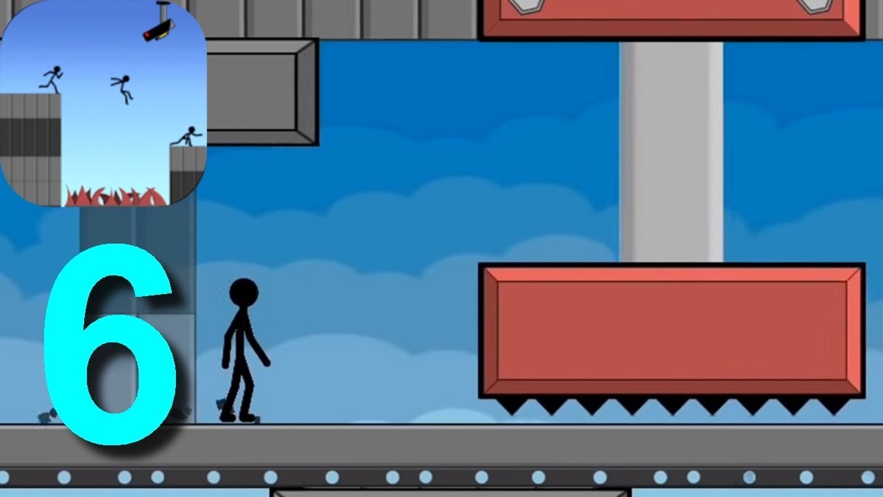 Stickman Parkour Ultimate Walkthrough Part 6 FINAL ALL LEVELS / Android ...