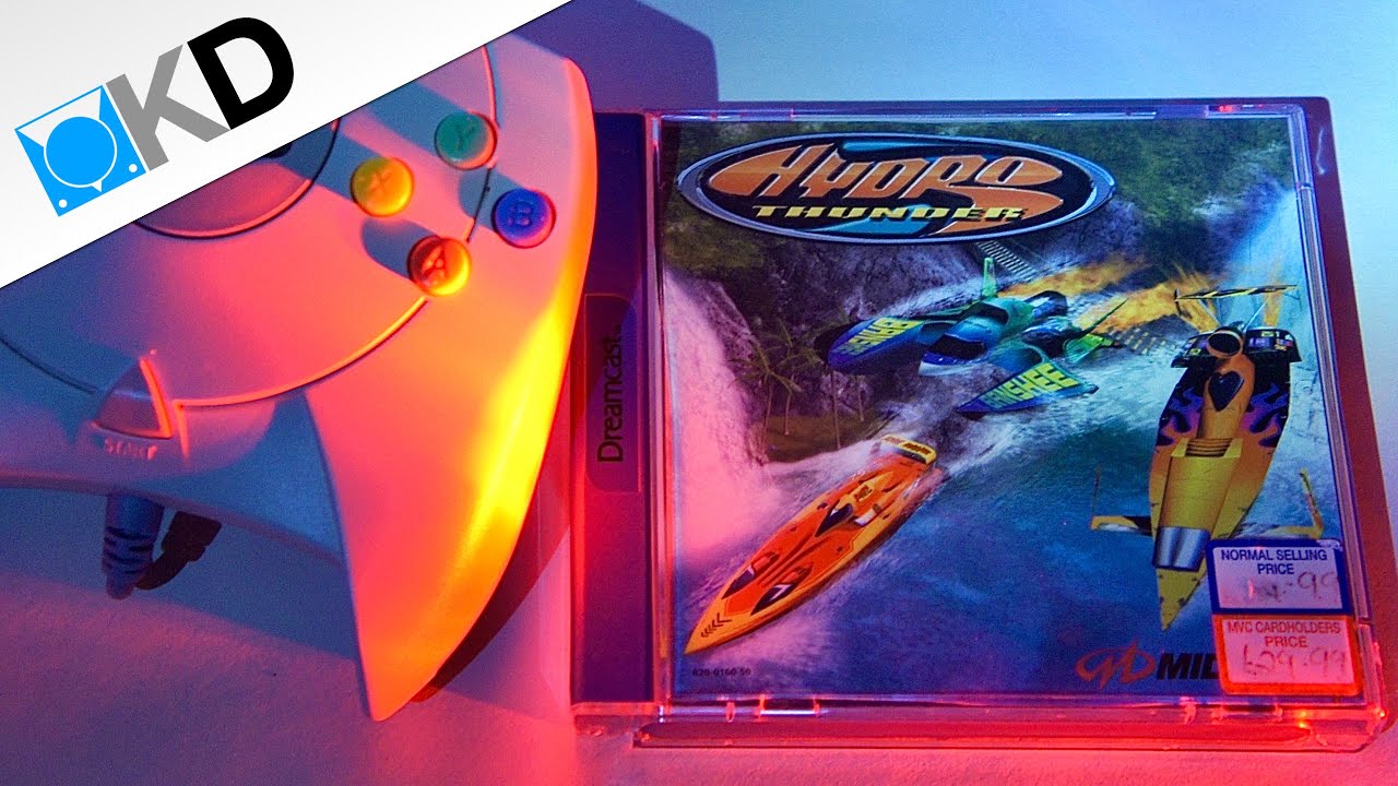 Hydro Thunder on Sega Dreamcast & the performance enhancing satsuma ...