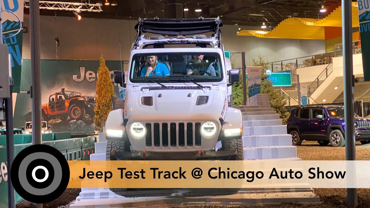 Jeep Test Track at the 2020 Chicago Auto Show - YouTube