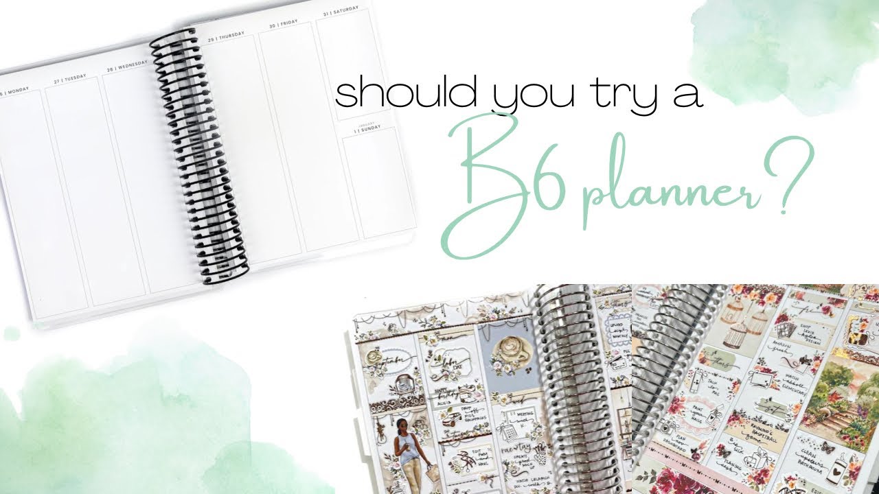 Should You Try a B6 Planner? - YouTube