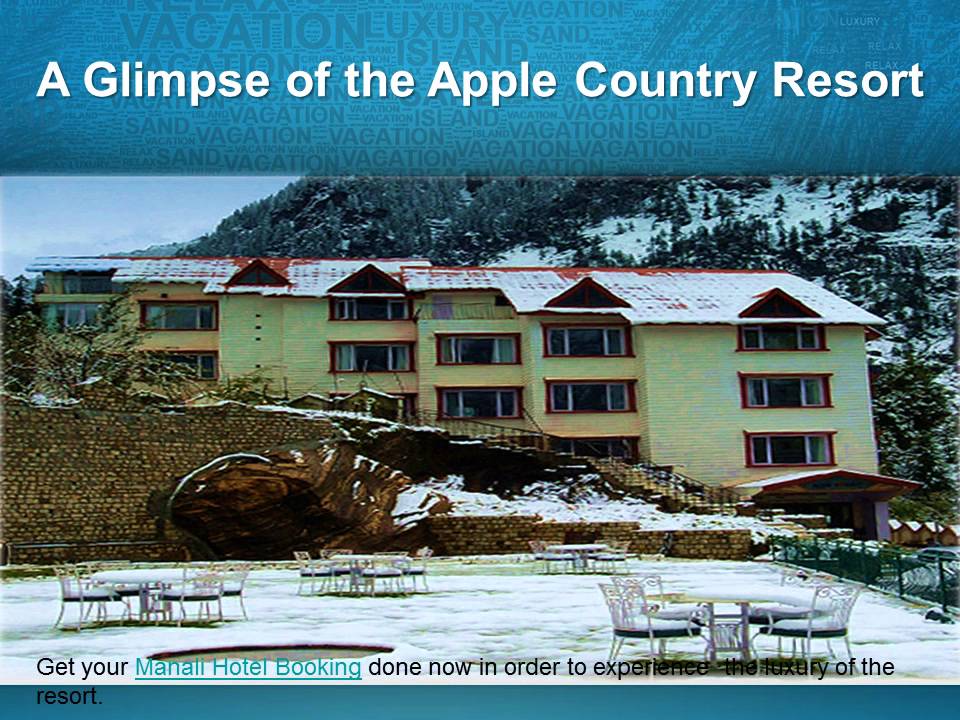 Best Resort in Manali - Apple Country Resorts - YouTube