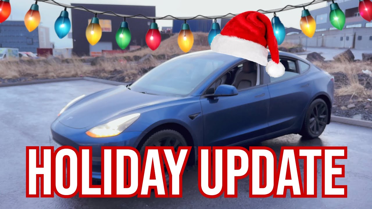 Tesla Model 3 - The Holiday Update - Awesome Features - YouTube