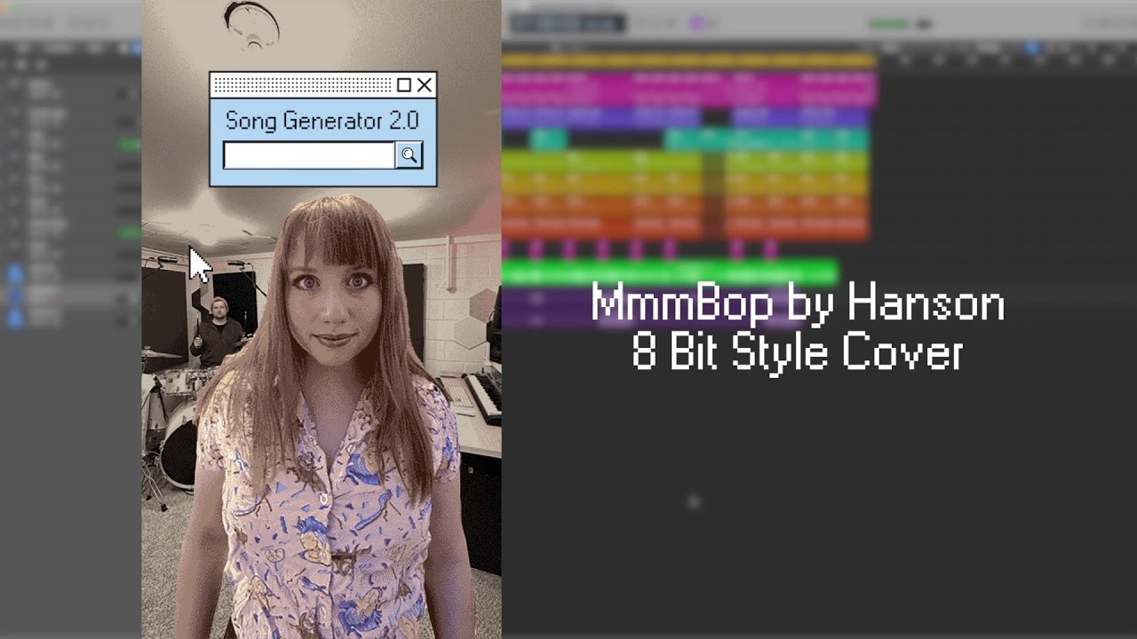 8 Bit Lo-Fi Style Cover of MmmBop by Hanson with Vocals (Retro Computer ...