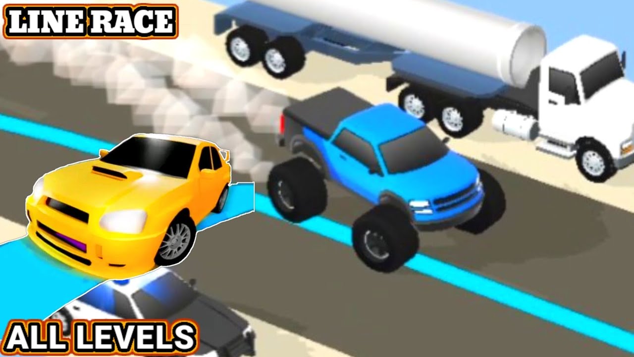 LINE RACE GAMEPLAY All Levels 51 to 60 - YouTube