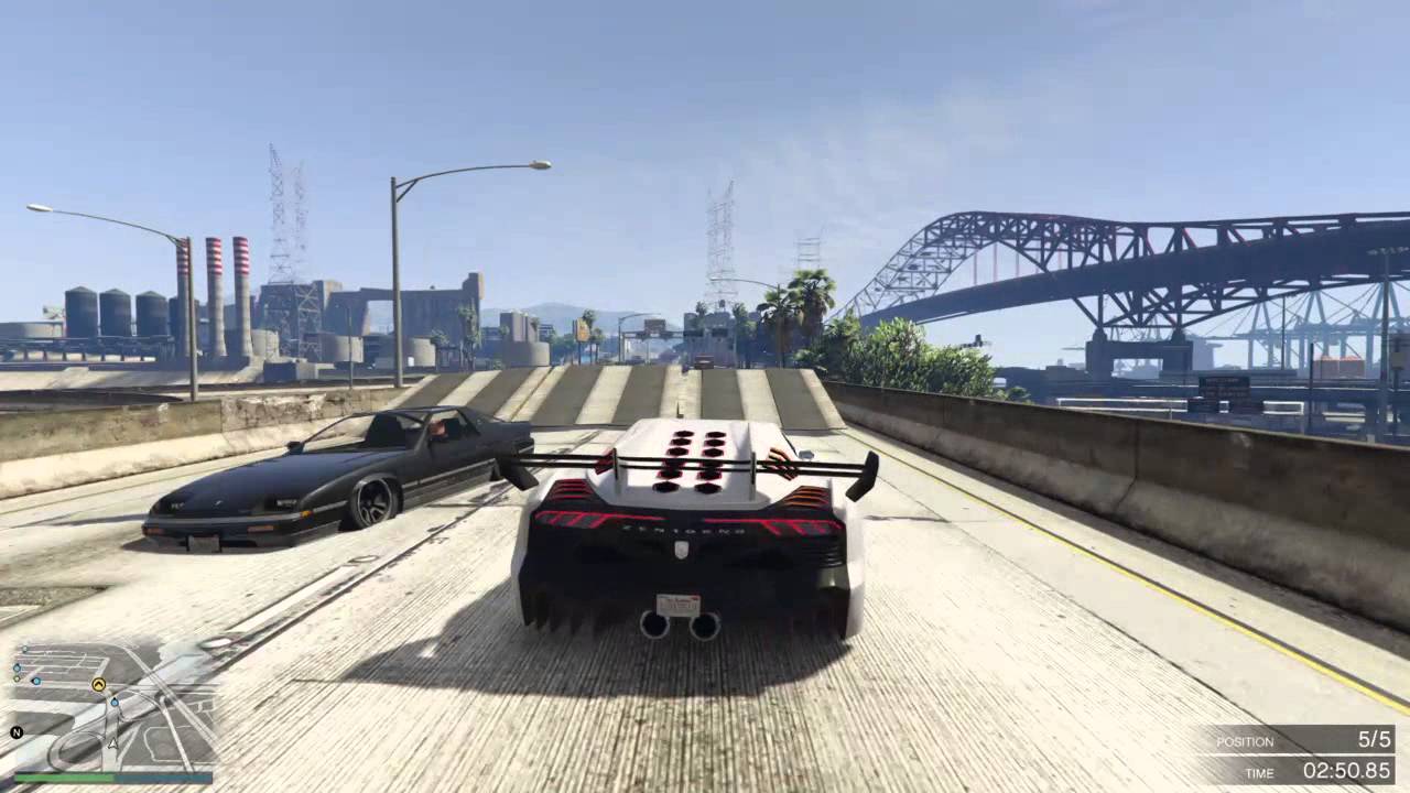 Grand Theft Auto V lamp post clothes line - YouTube