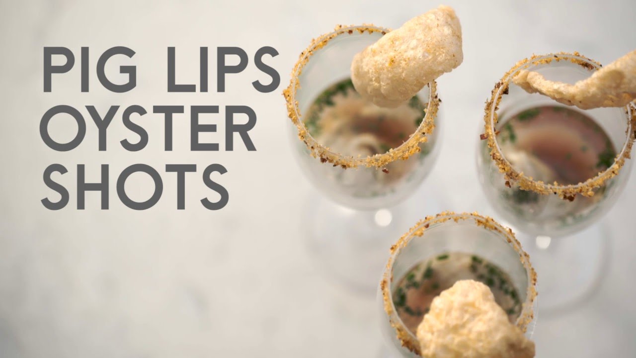 Pig Lips Oyster Shooters - YouTube