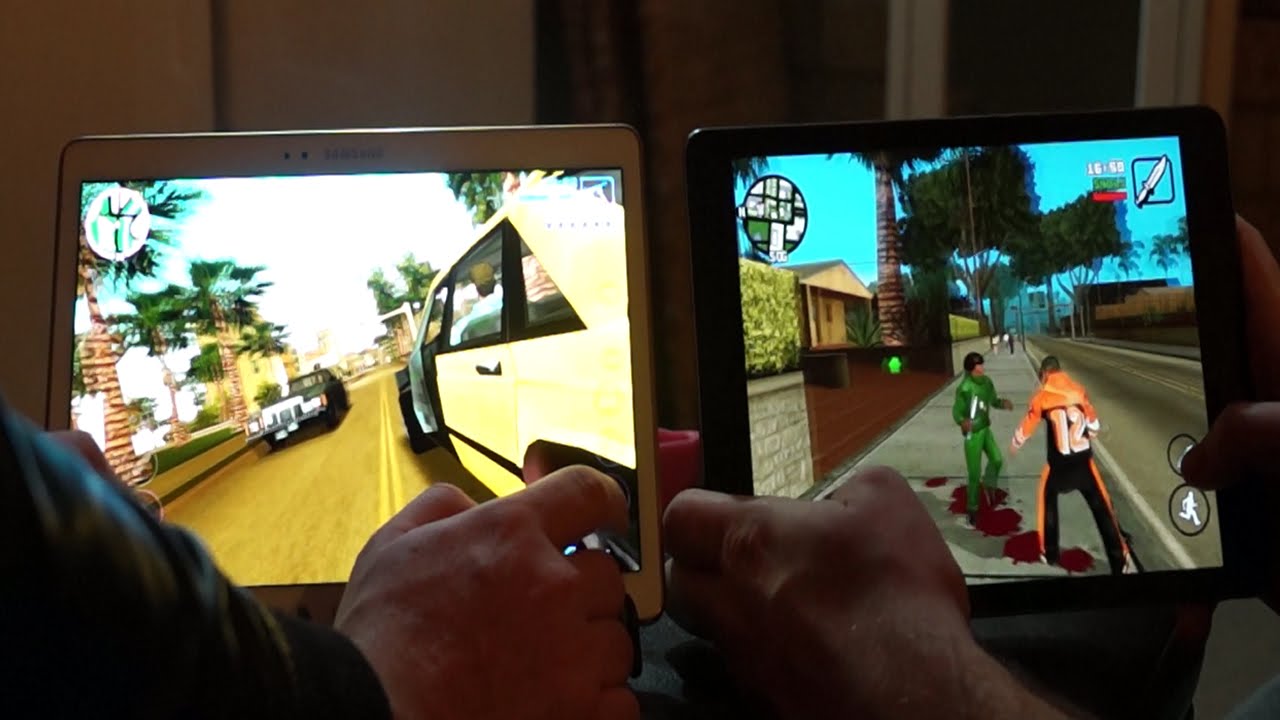 NEW Samsung Galaxy Tab S 10.5" VS iPad Air (Gaming/YouTube/Voice ...