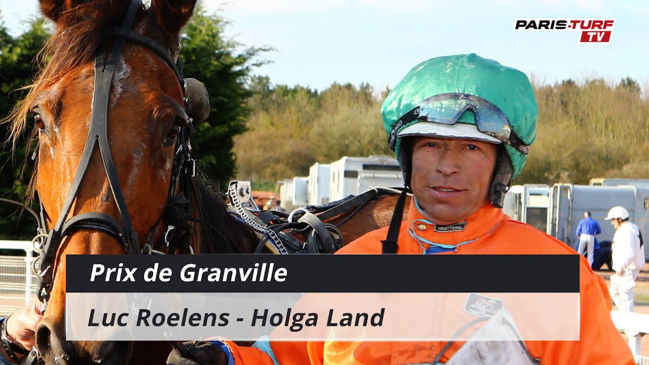 Paris-Turf TV - Prix de Granville : Luc Roelens : Holga Land - YouTube