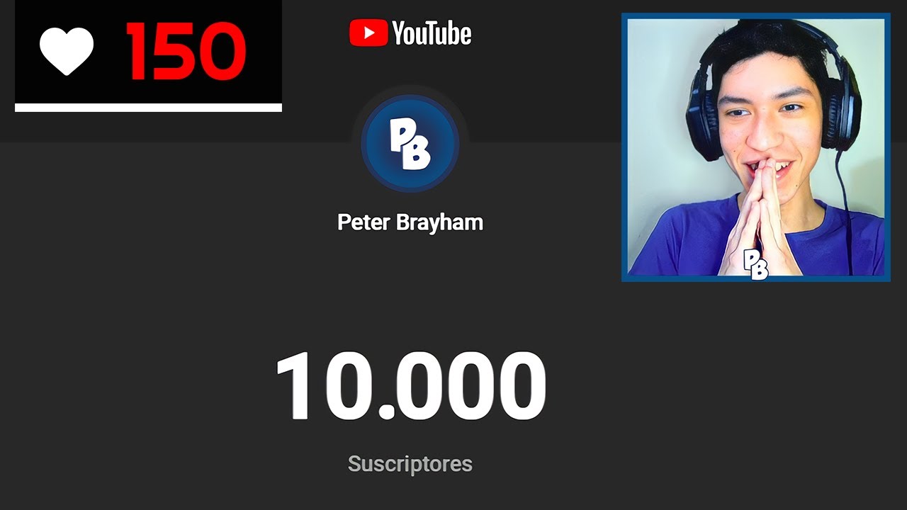 Así LLEGAMOS a los 10 MIL SUSCRIPTORES | Peter Brayham - YouTube