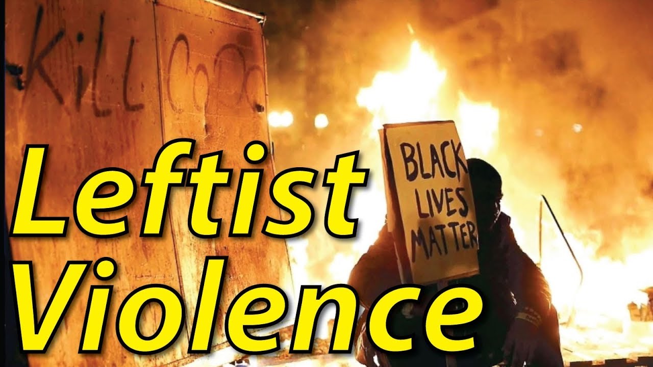 LEFTIST VIOLENCE COMPILATION ("Progressive" David Pakman in Denial ...