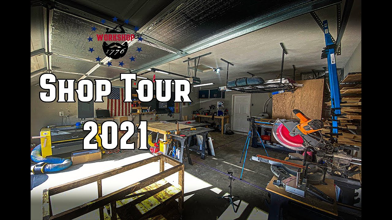 Shop Tour 2021 - How NOT to setup your Shop - YouTube