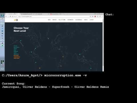 Microcorruption Stream! - YouTube