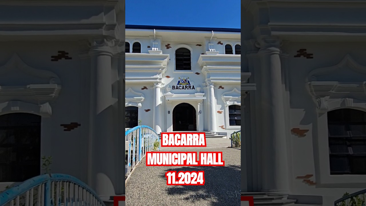 BACARRA MUNICIPAL HALL 🇵🇭 #shorts #ilocosnorte #municipal #travel # ...