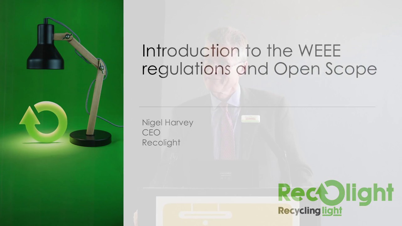 Open Scope and the WEEE Regulations 2018 - YouTube