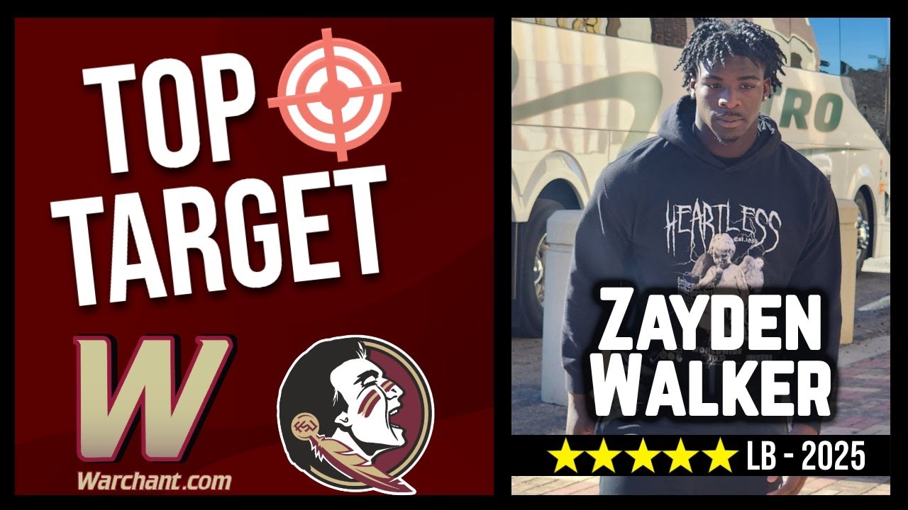 5* 2025 LB Zayden Walker Talks FSU, Visit this Weekend | FSU Football ...