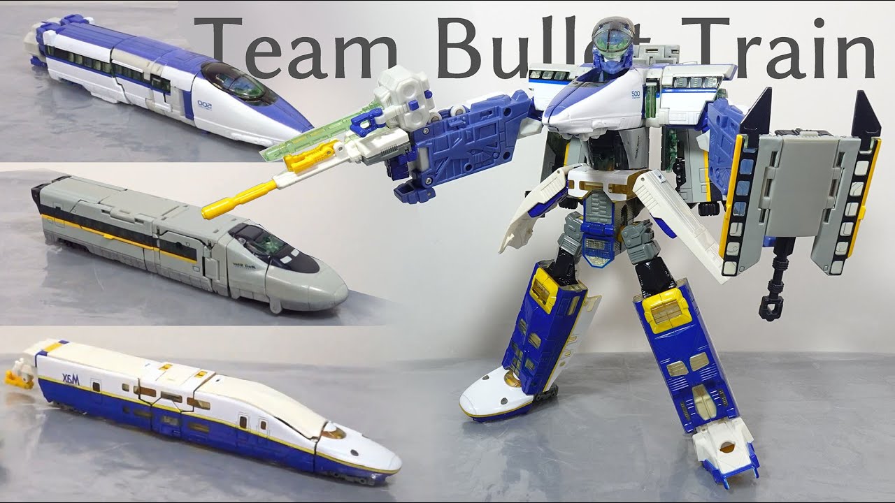 【RID】三体合体公安官JRX Rail Racerのレビュー ジェイファイブRailspike / ジェイセブンRapid Run ...