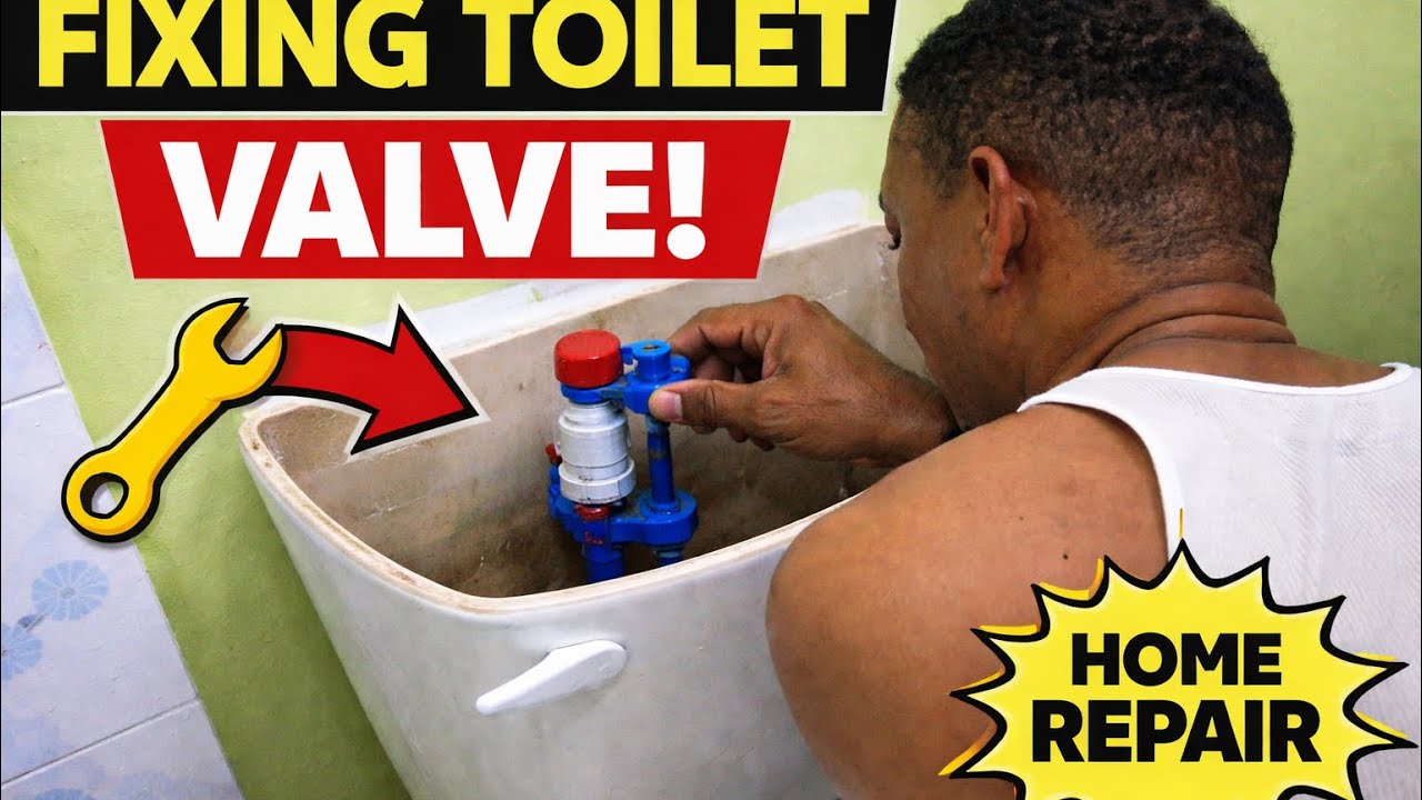 How To Fix A Toilet Fill Valve (Step By Step DIY) 👨‍🔧 - YouTube