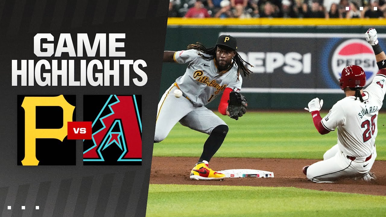 Pirates vs. D-backs Game Highlights (7/27/24) | MLB Highlights - YouTube