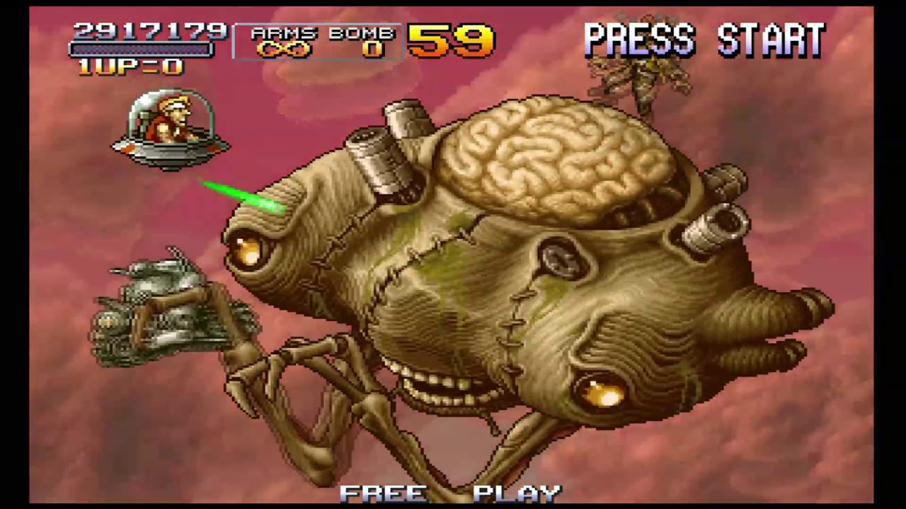 Metal Slug Anthology (PS4) Metal Slug 3 - Boss #5 Rootmars - YouTube