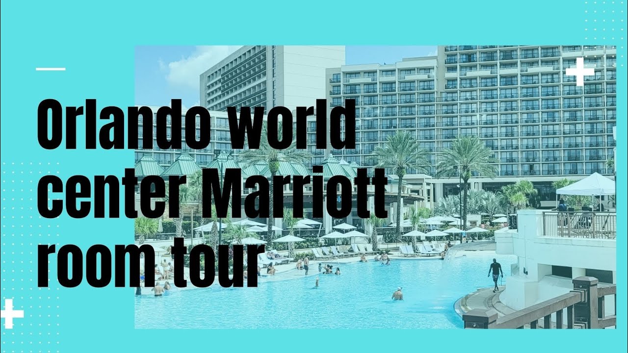 Orlando World Center Marriott room tour - YouTube