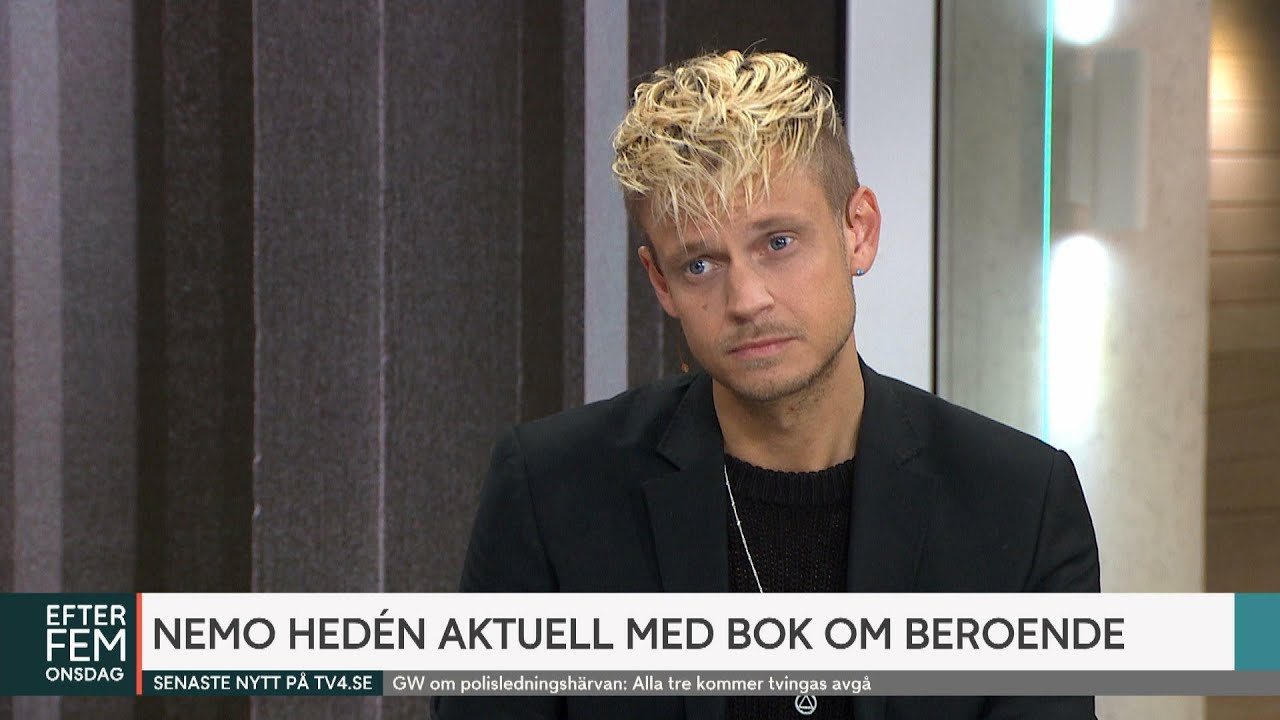 Nemo Hedén om åren i missbruk: ”Mitt liv var totalt kaos” | Efter fem ...