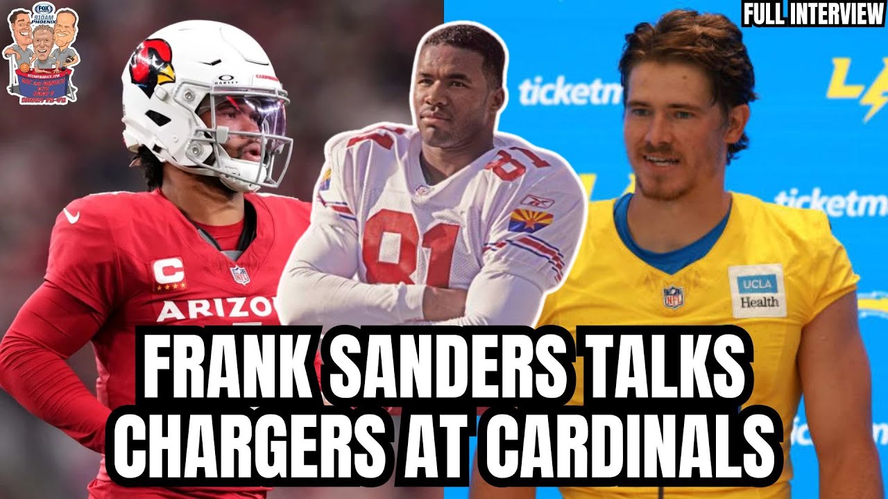 Former AZ Cardinals WR Frank Sanders Previews Tonight's LA Chargers at ...