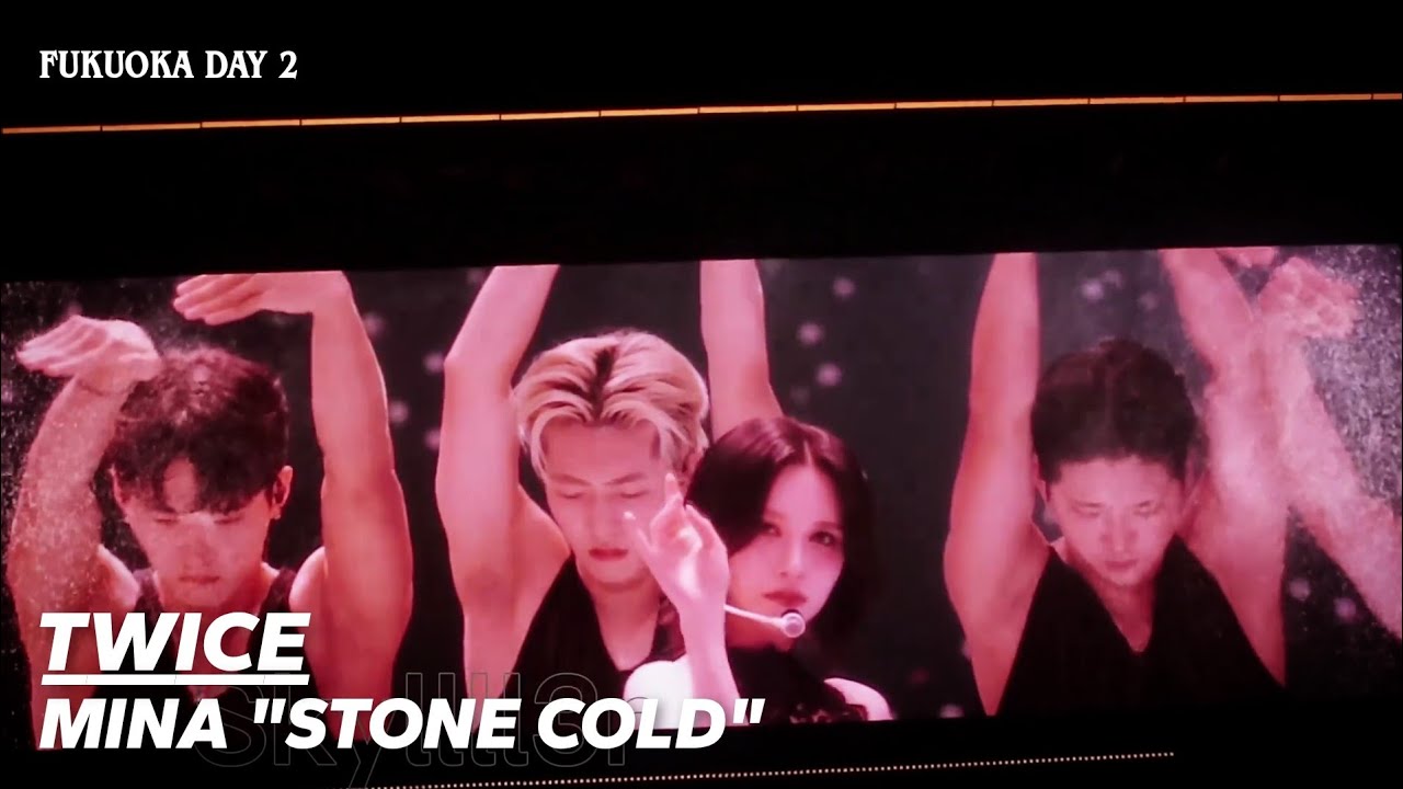 250831 Twice Mina 'STONE COLD' Full Performance for THIS IS FOR WORLD ...