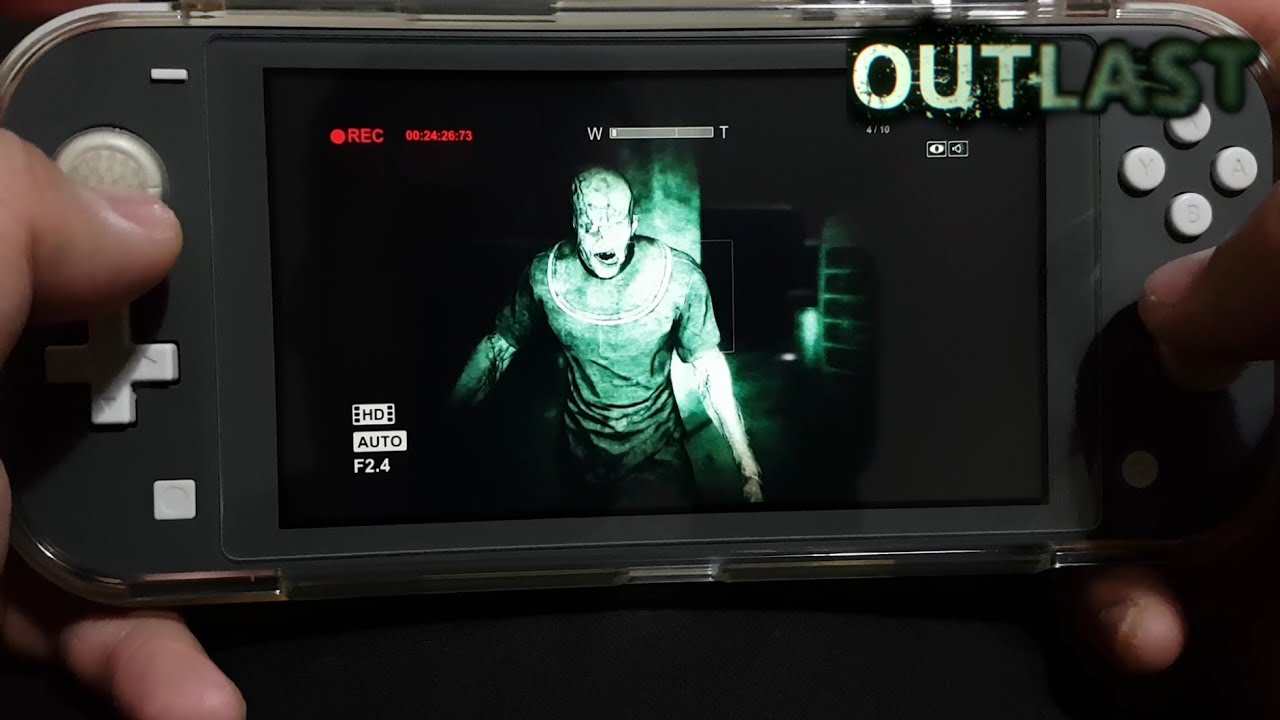 Outlast on Nintendo Switch Lite Part 3 - YouTube