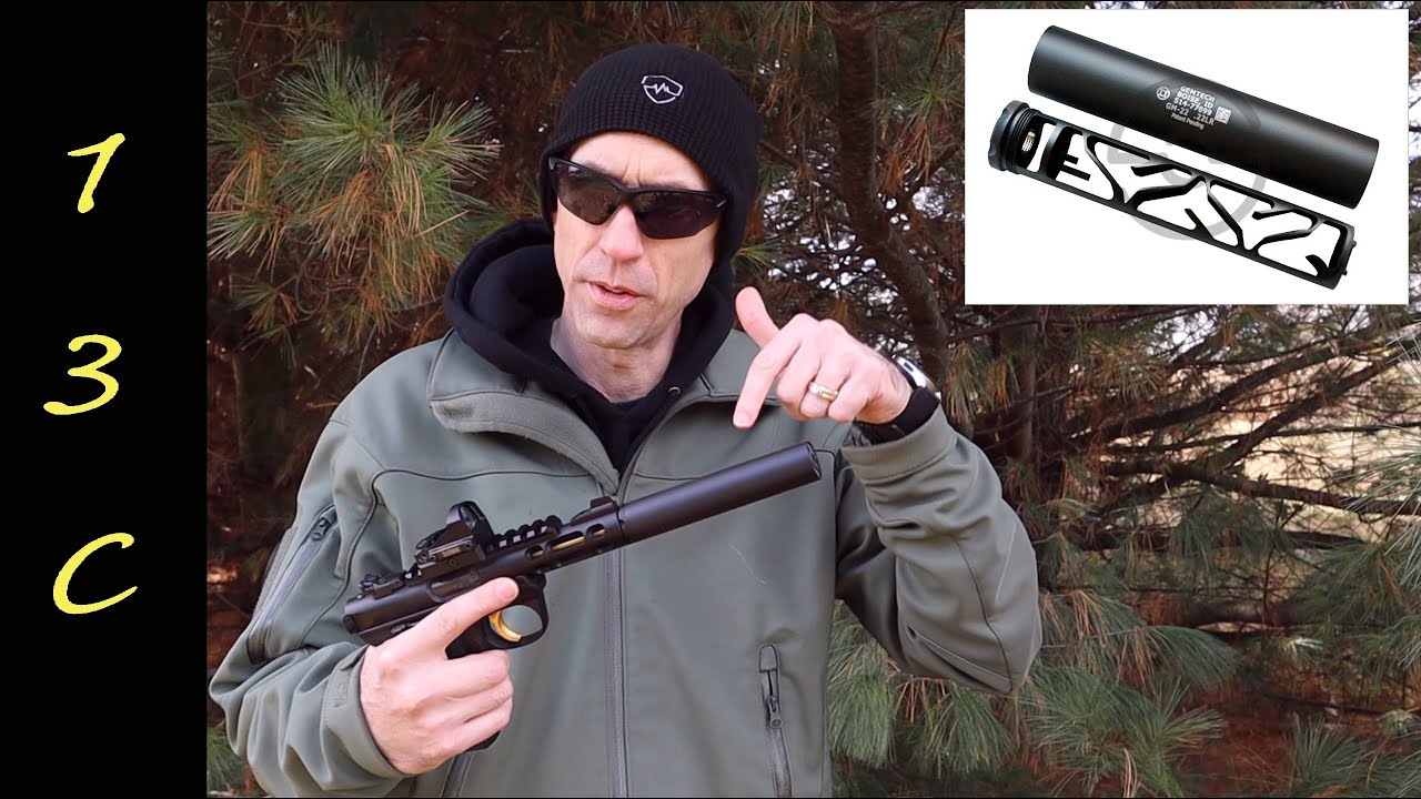 Gemtech GM-22 Monocore Silencer - YouTube