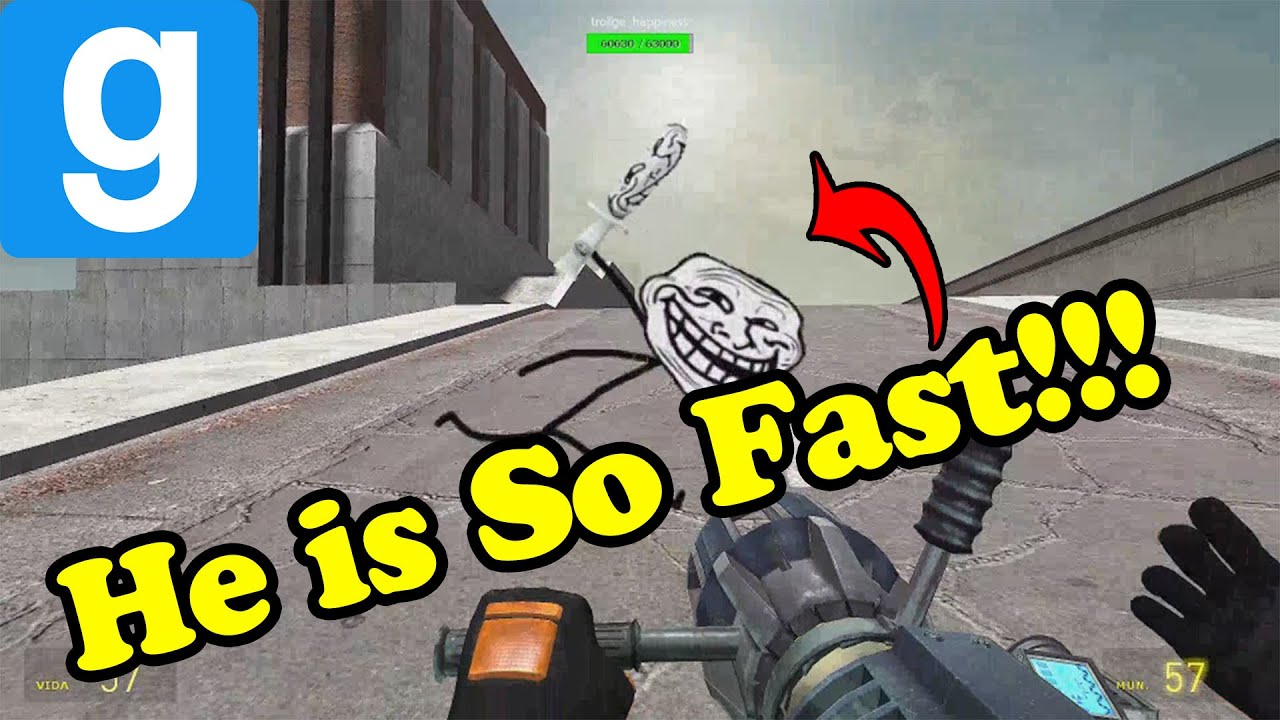 Why The Trollge is so Fast in Garry's Mod - YouTube