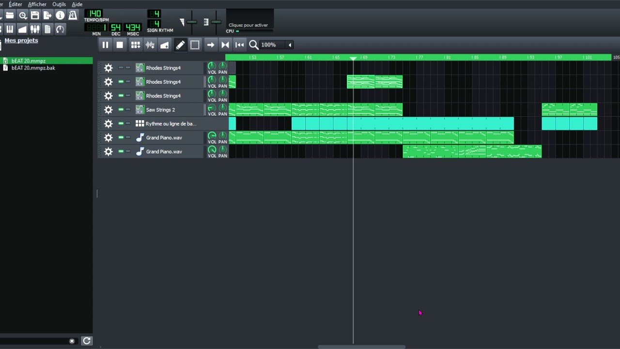 video game music demo - Lmms software - YouTube