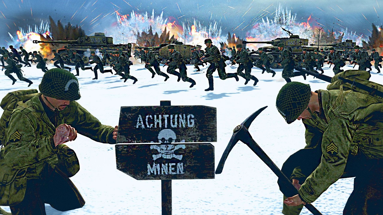 I built a WW2 MINEFIELD Defense in NEW Base Building Simulator! - Gates ...