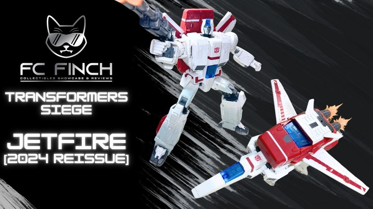 TRANSFORMERS SIEGE - JETFIRE [2024 REISSUE]: FINCH REVIEWS - YouTube