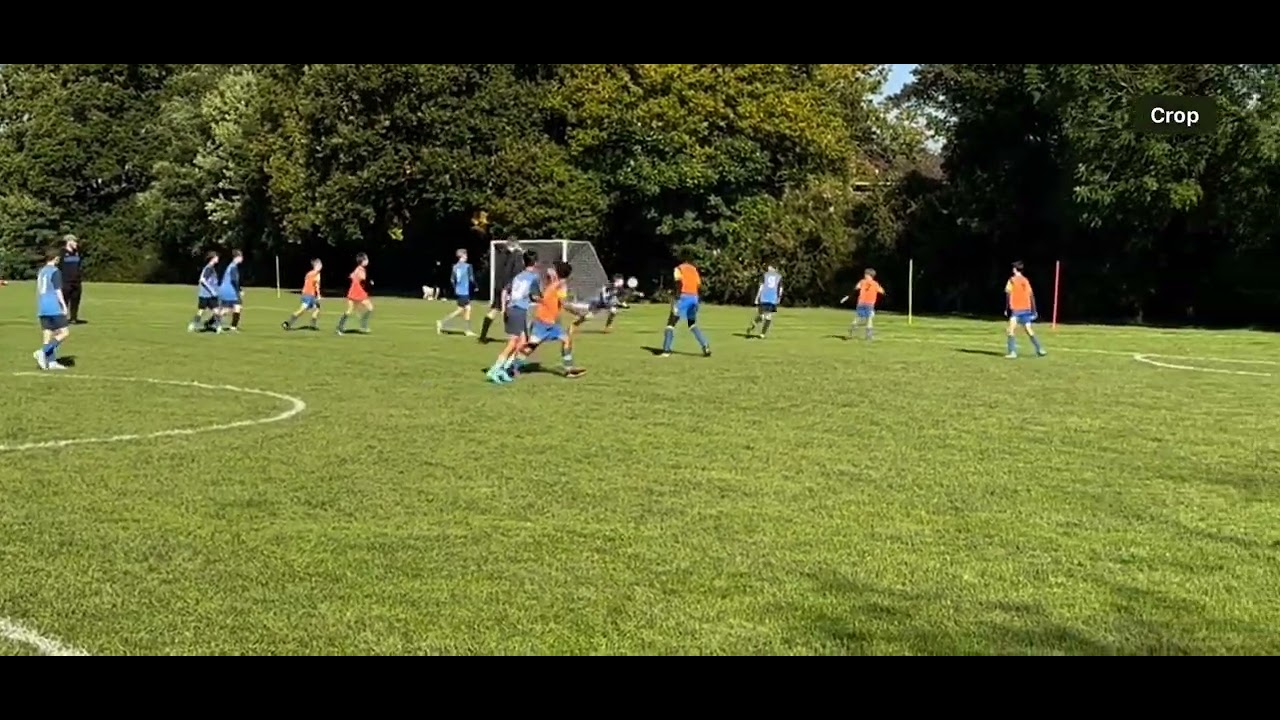 Alfie Martin unreal finish - 2024 U12s Hook United - YouTube