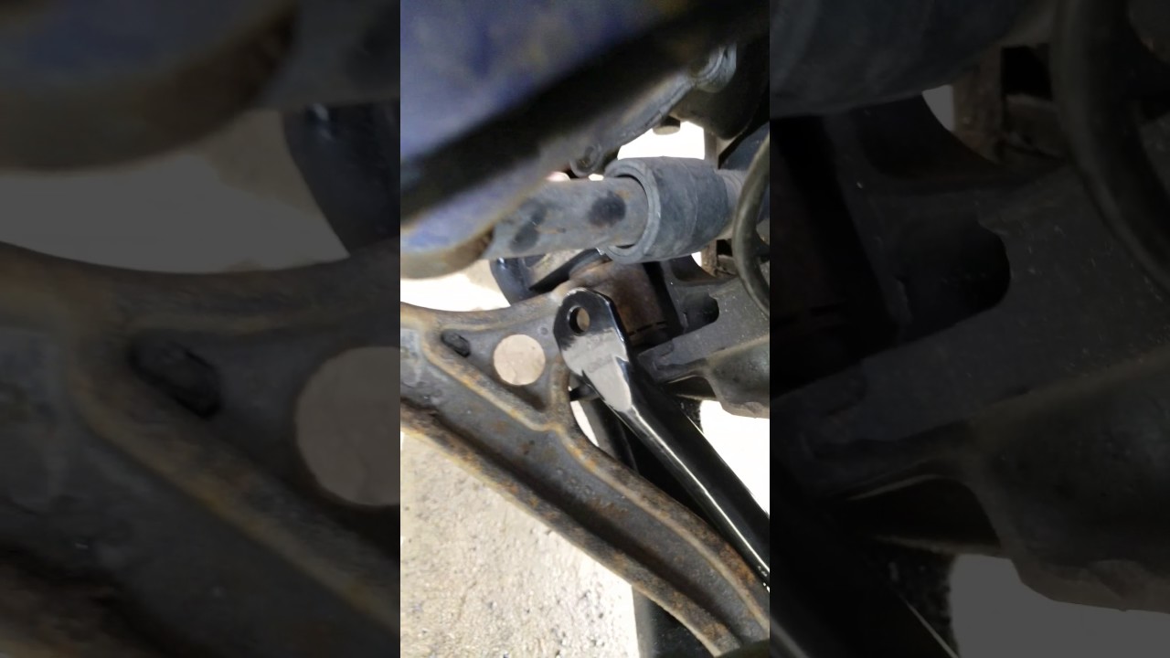 Dodge Grand Caravan Lower Control Arm Drive side removal - YouTube