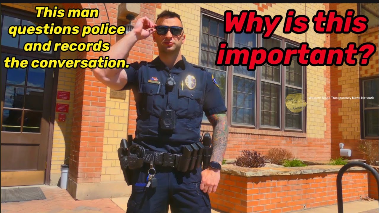 A smart way to get your point across - Police First Amendment Audit ...