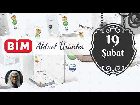 Bim 19 Şubat 2025 Aktüel Ürünler | Buzdolabı, Çamaşır Makinesi, Yatak ve Daha Fazlası!