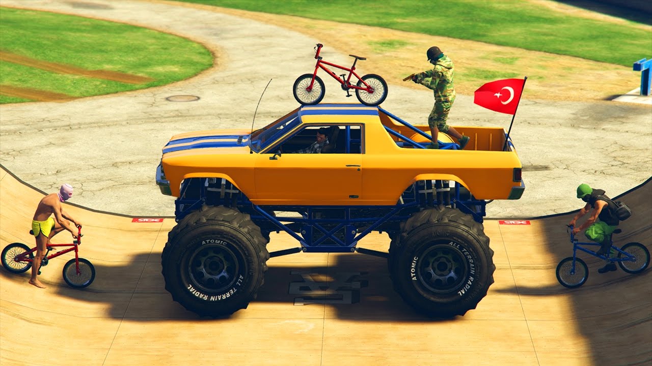 MARSHALL vs BMX GTA 5 ONLINE - YouTube