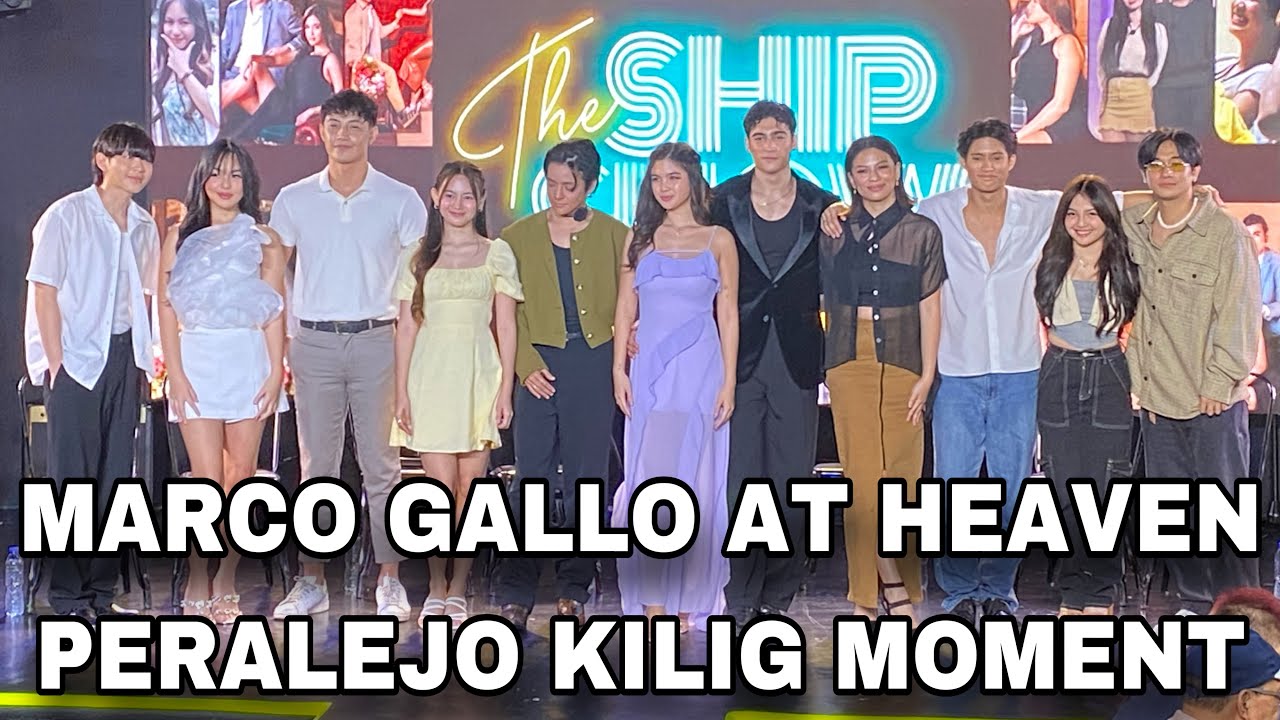 THE SHIP SHOW GRAND MEDIA CONFERENCE ANG ISSUE NILA MARCO GALLO AT ...