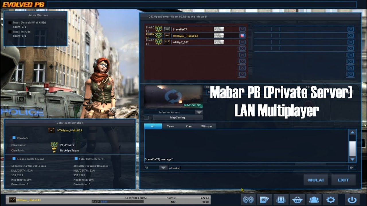 PB Private Server | LAN Multiplayer | Cobain MADNESS Mode! - YouTube