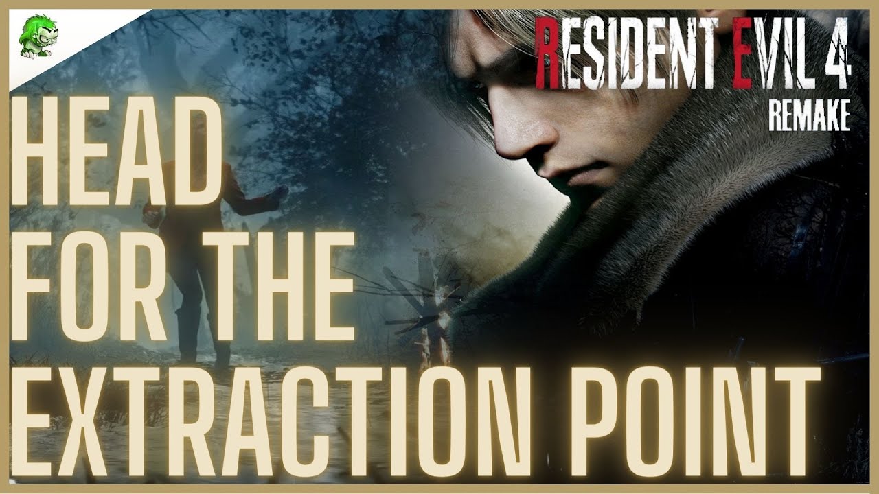 Resident Evil 4 Remake Head for the extraction point - YouTube