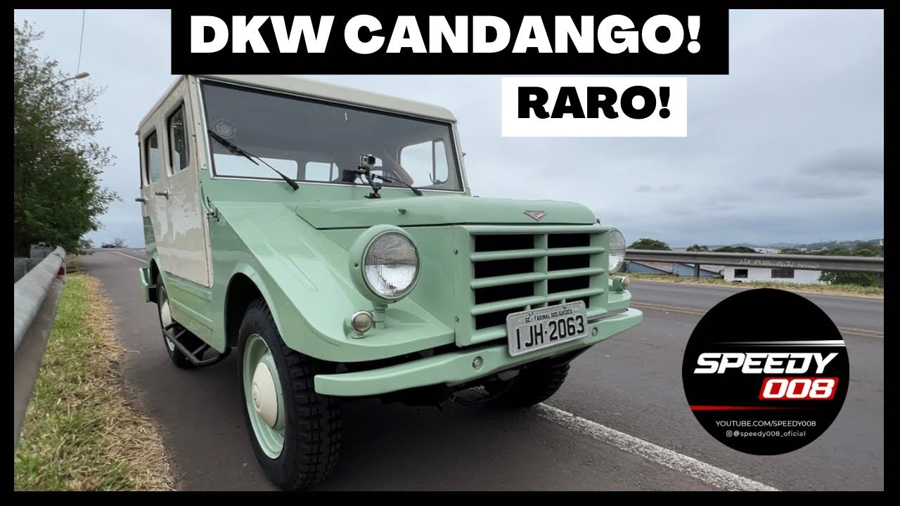 DKW Candango / Munga com MOTOR 2 tempos e carroceria em uma ...