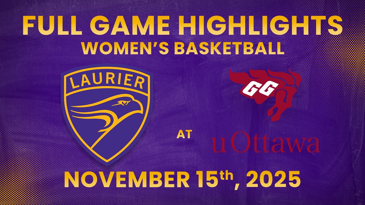 Laurier Women's Basketball at Ottawa | Nov 15, 2025 | Full Game ...