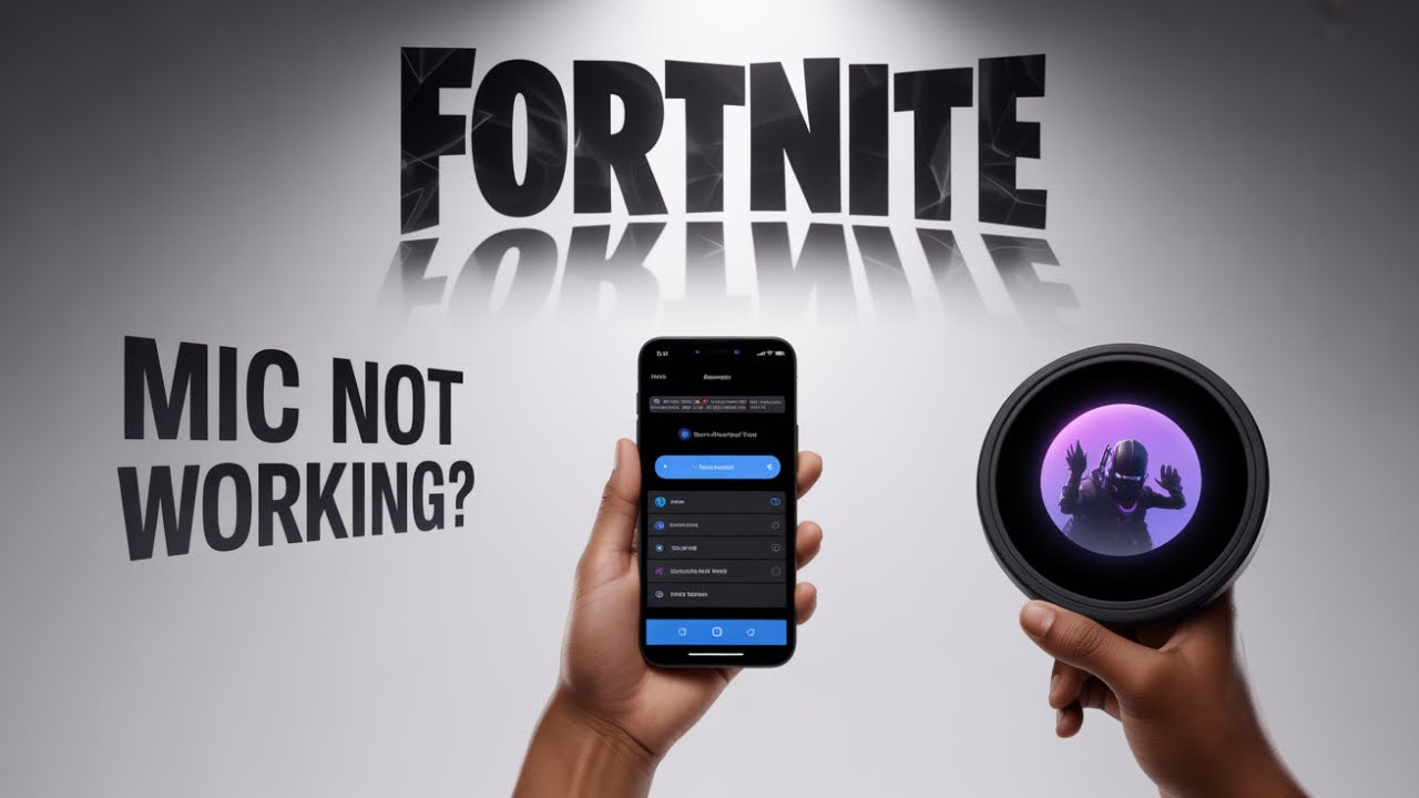 How to Fix Mic Not Working on Fortnite Fix for PC & iOS 2025 Guide ...