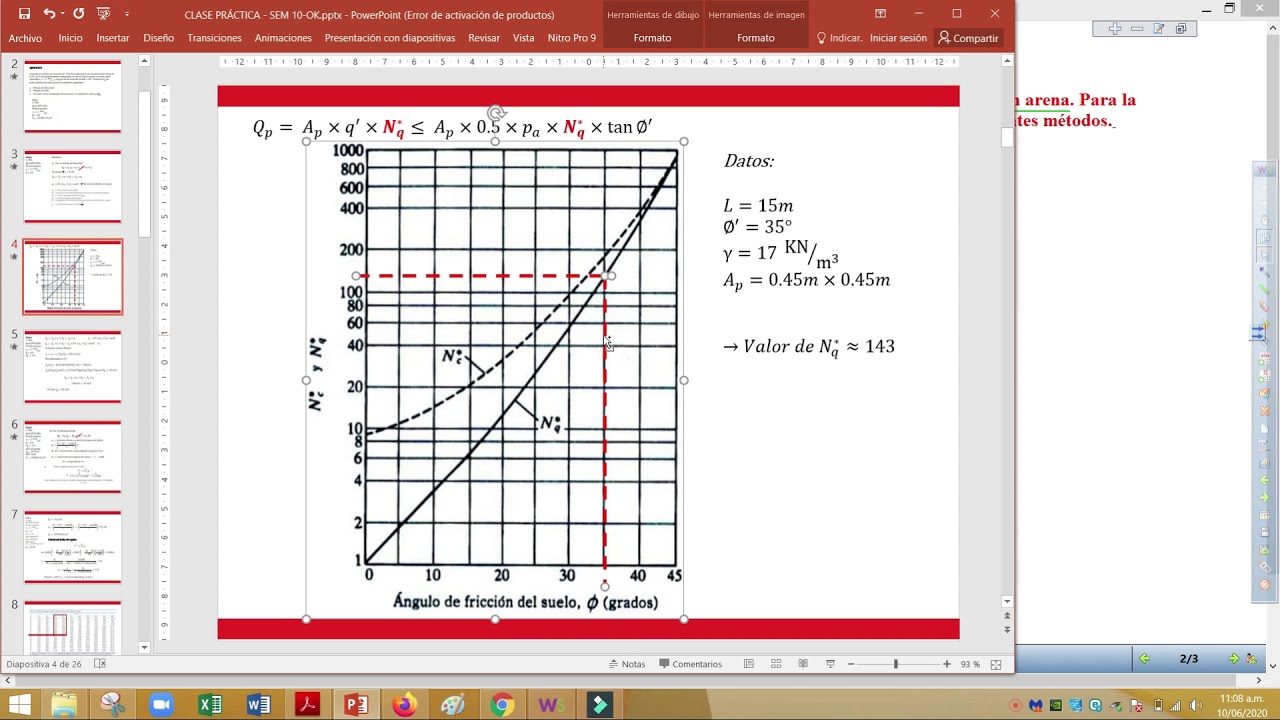 EJERCICIO RESUELTO POR M. MEYERHOF Y VESIC PARA PILOTES 📌🏢🌉 - YouTube