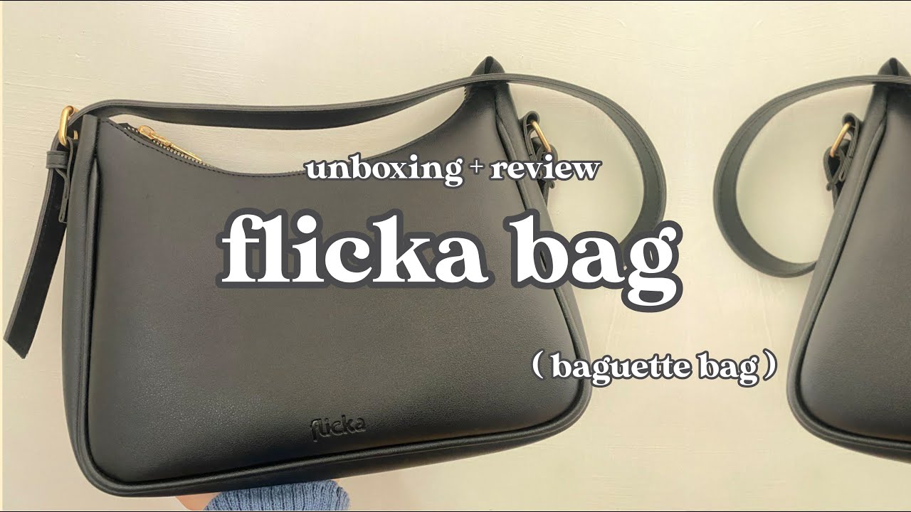 Unboxing flicka bag [lokal brand] - baguette bag 👜 | Indonesia - YouTube