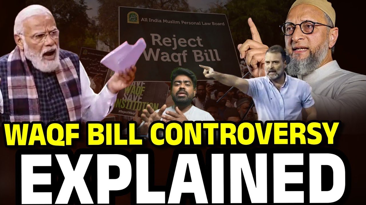 WAQF bill controversy||What is WAQF bill and what is it for||Clearly ...