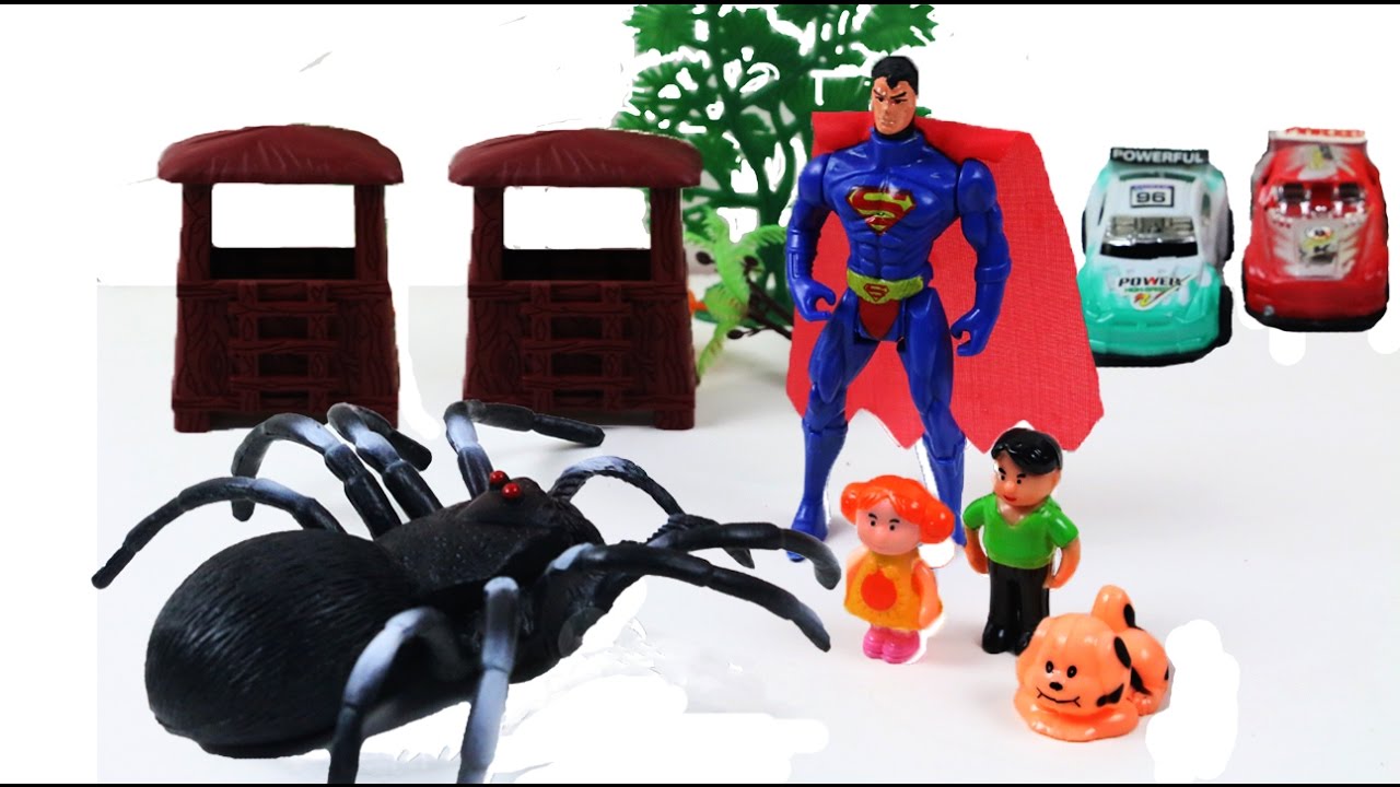 Monster Bugs Attacks Go Go Sweet Home Kids! Kids Super Hero Superman vs Terrible Monster Bugs ...
